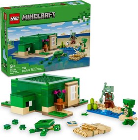 Lego stavebnice lego minecraft 21254 želví domek na pláži