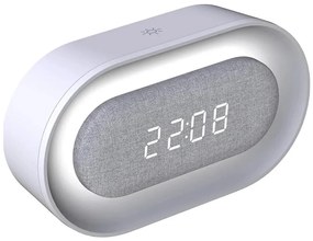 Polux LED Stmívatelná noční lampička s budíkem KAJA LED/1,3W/5V 3000K 328137