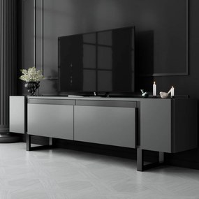 Televizní stolek Yildiz Anthracite and Black