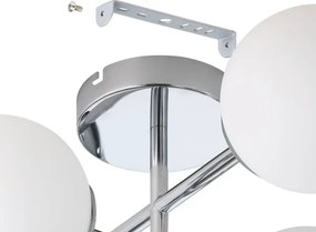 Eglo 902098 - LED Koup. přisazený lustr CASTROVIDO 4xG9/4,2W/230V IP44 chrom