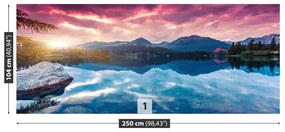 Fototapeta Horské jezero 104x70