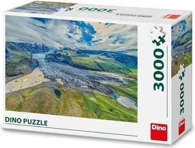 Puzzle dino islandský ledovec