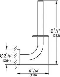 Grohe Essentials - Držák toaletního papíru chrom