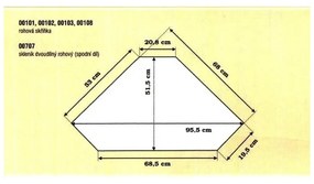 Stolek televizní 00103 - unis-n