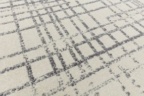 Tribeca Design Kusový koberec Dinamo Grid Grey Rozměry: 200x290 cm