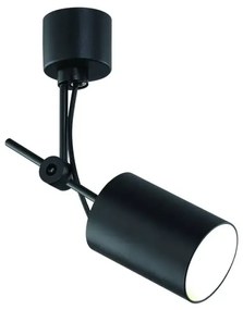 Minimalistické bodové svítidlo Stick černá
