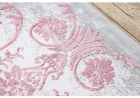 koberec AKRYL USKUP 352 Ornament růžový velikost 160x230 cm | krásné koberce cz