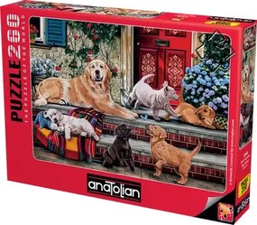ANATOLIAN Puzzle Psí rodinka / 260 dílků / od 8 let