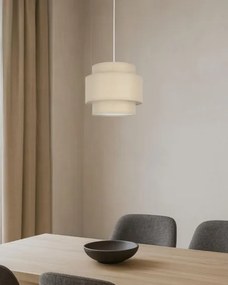 BRILAGI - Lustr na lanku RESNA 1xE27/60W/230V pr. 20 cm béžová