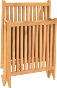 Zahradní lehátko masivní teak 316152