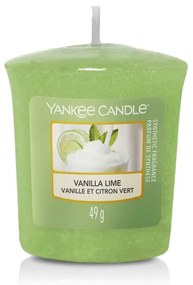 Yankee Candle Vonná Svíčka Votivní Vanilla Lime, 49 g