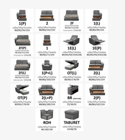 Sedací souprava COMFORT III - AKCE
