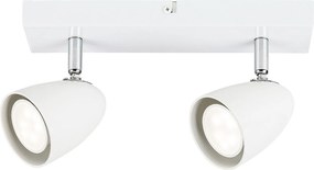 Rabalux Bílé stropní svítidlo Perico pro žárovku 2x GU10 73018