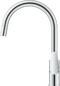 Grohe Start Edge - Dřezová baterie s výsuvnou koncovkou chrom