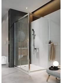 CERSANIT sprchový kout ARTECO, průhledný 120x90x190, chrom, S157-012