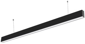 LED Solution Černé lineární závěsné LED svítidlo 40W Premium Barva světla: Denní bílá