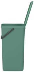 Brabantia Odpadkový koš Sort & Go 40 l - zelená