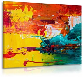 Malvis ® Obraz barevná malba Velikost (šířka x výška): 75x50 cm