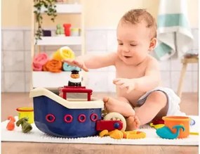 B-Toys Loď s kapitánem Fish  Splish / od 6 měsíců