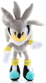 Plyšák Sonic ze seriálu Dobrodružství Ježka Sonica Motiv: 30 cm šedá