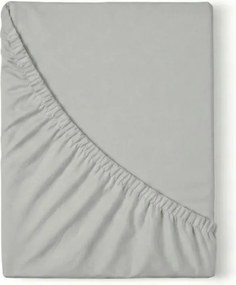 Kvalitex Bavlněné prostěradlo napínací šedé 100x200cm