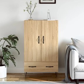 vidaXL Skříň highboard 69,5 x 31 x 115 cm kompozitní dřevo [828233] Barva: dub sonoma