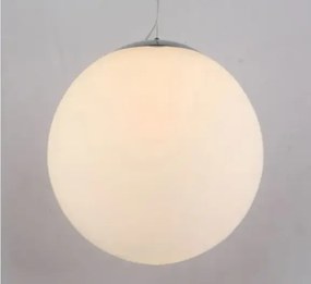Kovový lustr bílé Ball 50