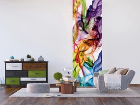 Vliesová fototapeta na zed' Barevný Kouř | 90 x 270 cm | DFTNVL3703