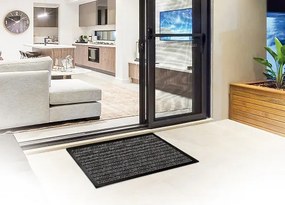 B-line, Rohožka DuraMat 2868 černá - na ven i na doma, 40x60, černá, exteriér