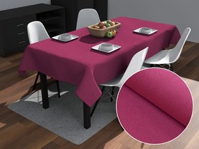 Biante Dekorační obdélníkový ubrus BK-005 Purpurový 120x160 cm