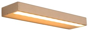 Nástěnné svítidlo s LED světlem v bronzové barvě SULION Devis