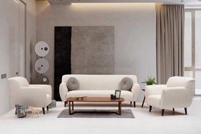 Designové křeslo Laelia béžové