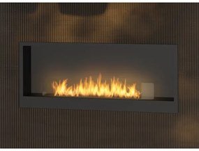 InFire - Vestavěný BIO krb 120x50 cm 3kW černá