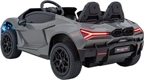 Elektrické autíčko Lamborghini Revuelto XL STRONG šedé