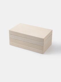 Sinsay - Sada organizérů do skříně 4 pack - krémová