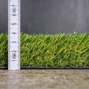 Artificial grass specialists, Umělá tráva Princess, vyříznout kruh, šíře 4m, zelená