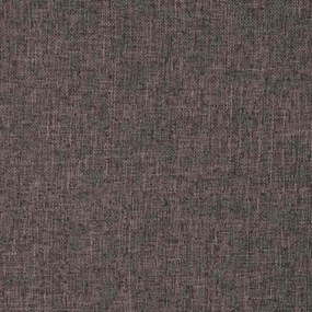 Otočná lenoška na podlahu taupe textil 336583