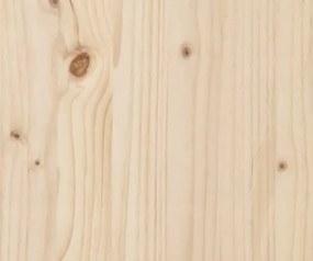 vidaXL Středová pohovka medově hnědá 120 x 80 cm masivní borové dřevo [825730] Barva: Medově hnědá borovice