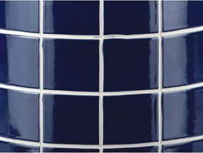 Keramický kulatý odkládací stolek ø 33 cm Retro Tiles – Leitmotiv