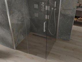 Mexen Omega sprchový kout 100x100cm, 8mm sklo, chromový profil-čiré sklo, 825-100-100-01-00