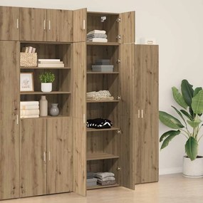 Úložná skříňka 2 ks Artisanový dub 70 x 42,5 x 225 cm 3365636