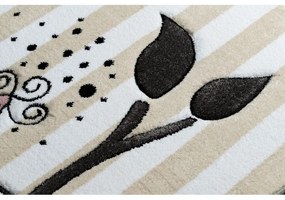 Dywany Łuszczów Dětský kusový koberec Petit Birds cream - 140x190 cm