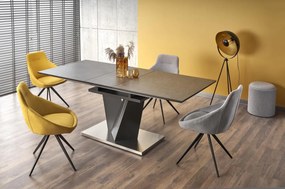 Rozkládací stůl Vade 160/220 cm tmavě šedý