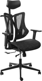 Ergonomické křeslo Naxes – Černé