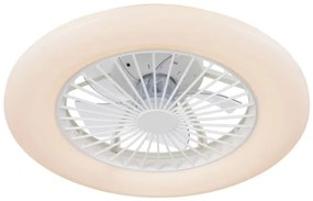 Lucci Air 513200 - LED Stm. svítidlo s ventilátorem OSLO LED/20W/230V bílá + DO