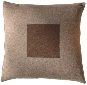 Designer´s Eye Hnědý polštář Kvadrat