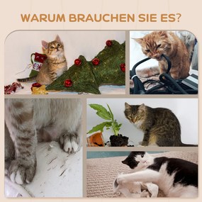PawHut sada prolézaček pro kočky, 5dílný nábytek pro kočky se škrabadlem, skákacími plošinami, žebříkem, domečkem, rámem pro kočičí stěnu, pro kočky …