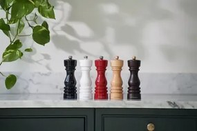 ColeMason London White Gloss / Mlýnek na pepř / 18 cm / bukové dřevo