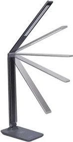 Solight WO55-G LED stmívatelná lampička s bezdrátovým nabíjením šedá /