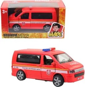 MaDe Auto hasičská dodávka, CZ design i box / od 3 let